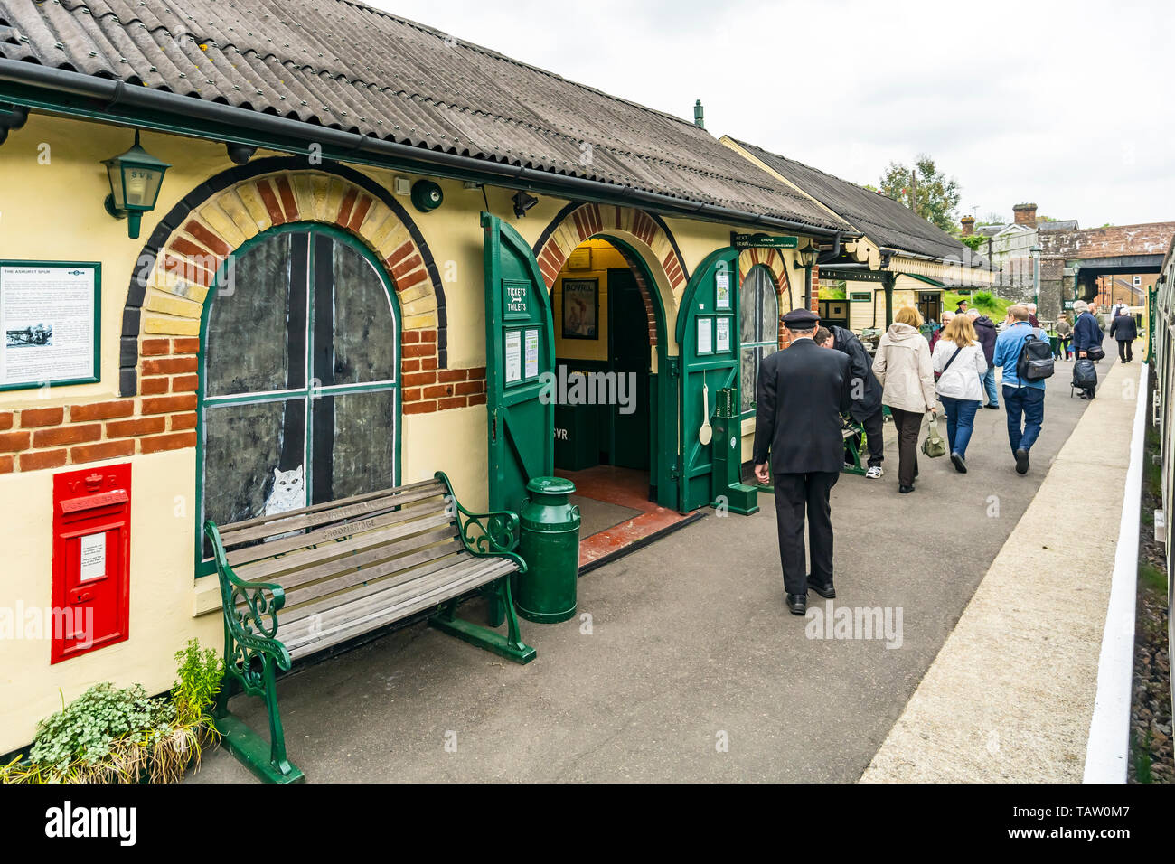 Eridge station on Spa Valley Railway in Royal Tunbridge Wells Kent ...