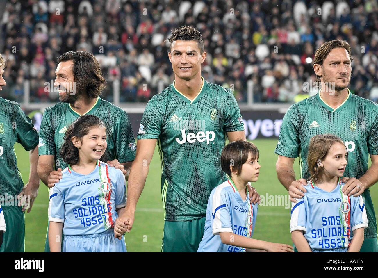 Turin, Italy. 27th May, 2019. Torino.Allianz Stadium: The game of the ...