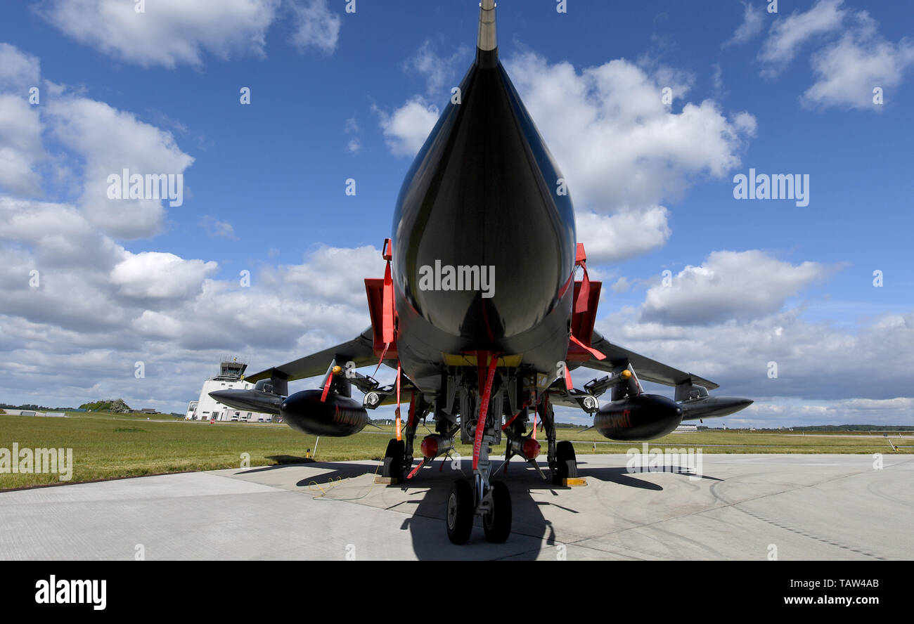 Jagel, Germany. 28th May, 2019. A tornado of the tactical air force ...