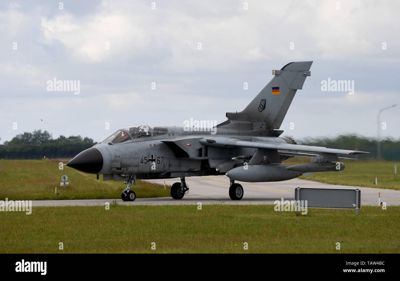 Jagel, Germany. 28th May, 2019. A tornado of the tactical air force ...