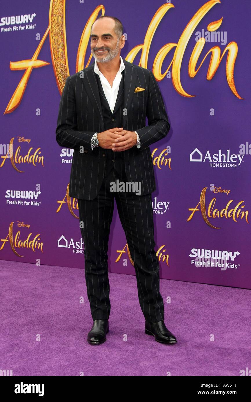 Navid Negahban at arrivals for ALADDIN Premiere, El Capitan Theatre ...
