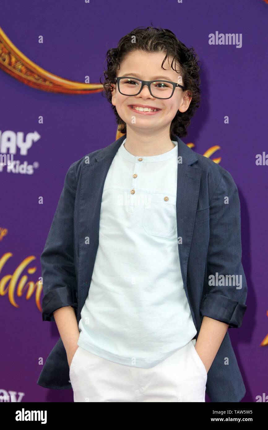 Raphael Alejandro at arrivals for ALADDIN Premiere, El Capitan Theatre ...