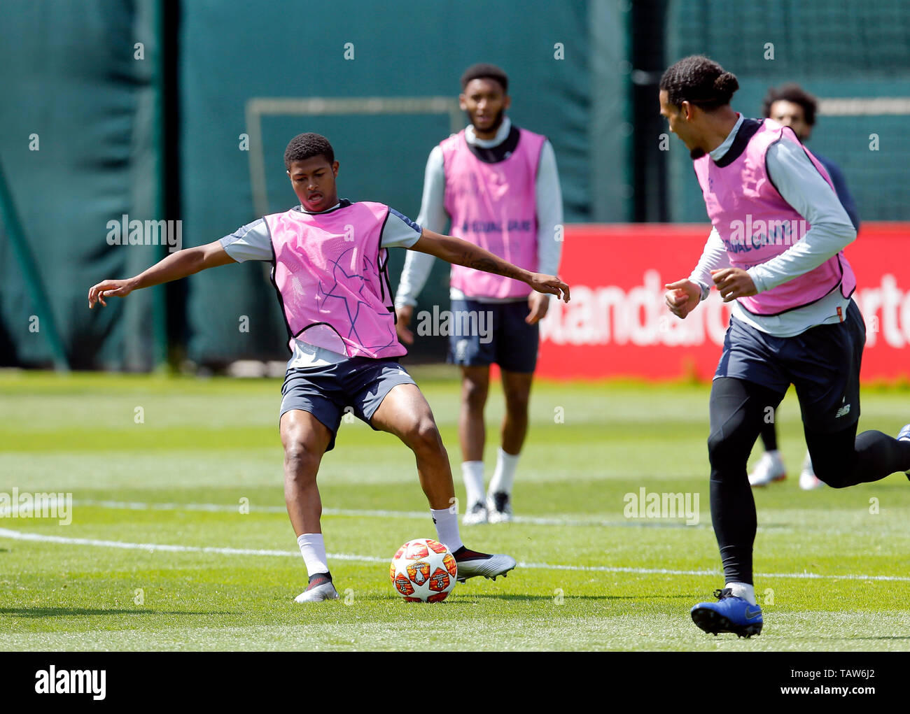 Liverpool fc training ground hi-res stock photography and images - Alamy