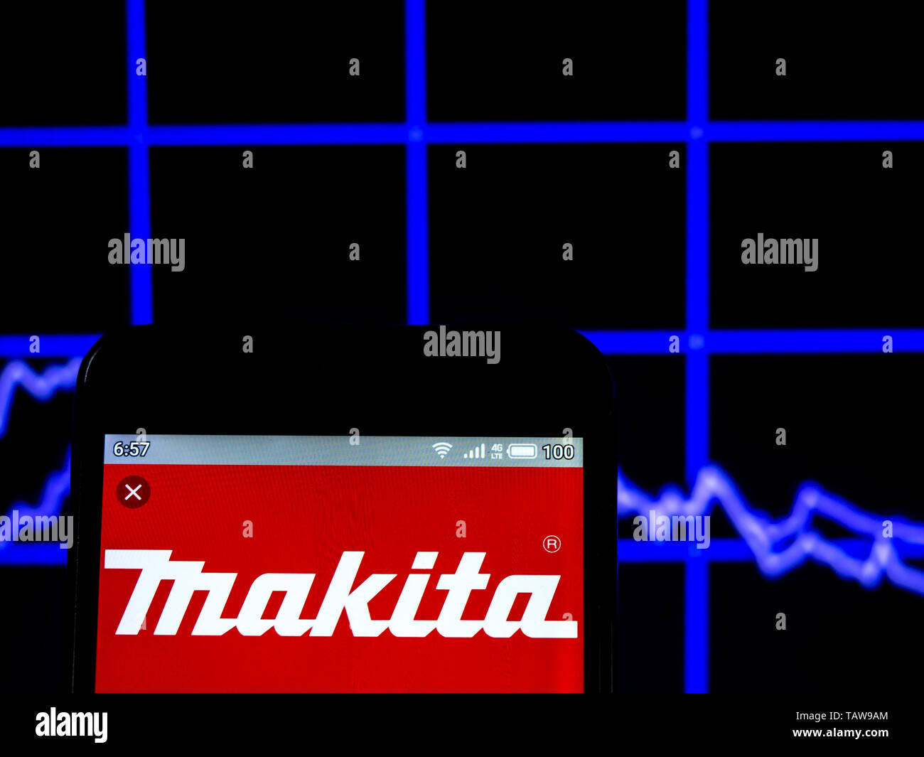 Blue Makita Logo