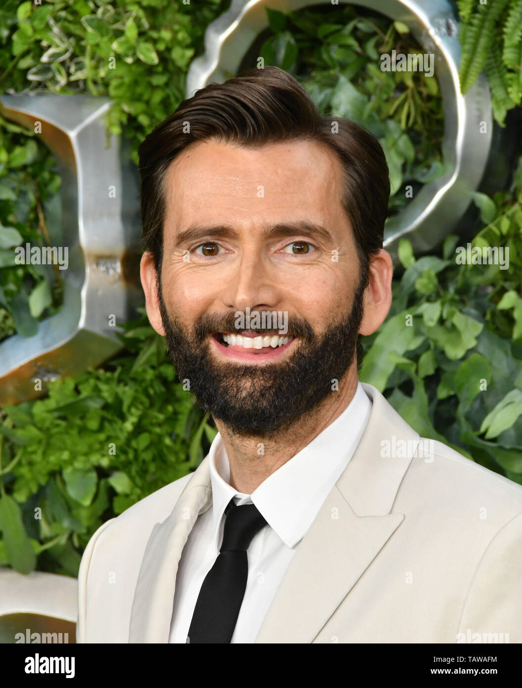 London, UK. 28th May, 2019. Good Omens TV premiere, London, UK David ...