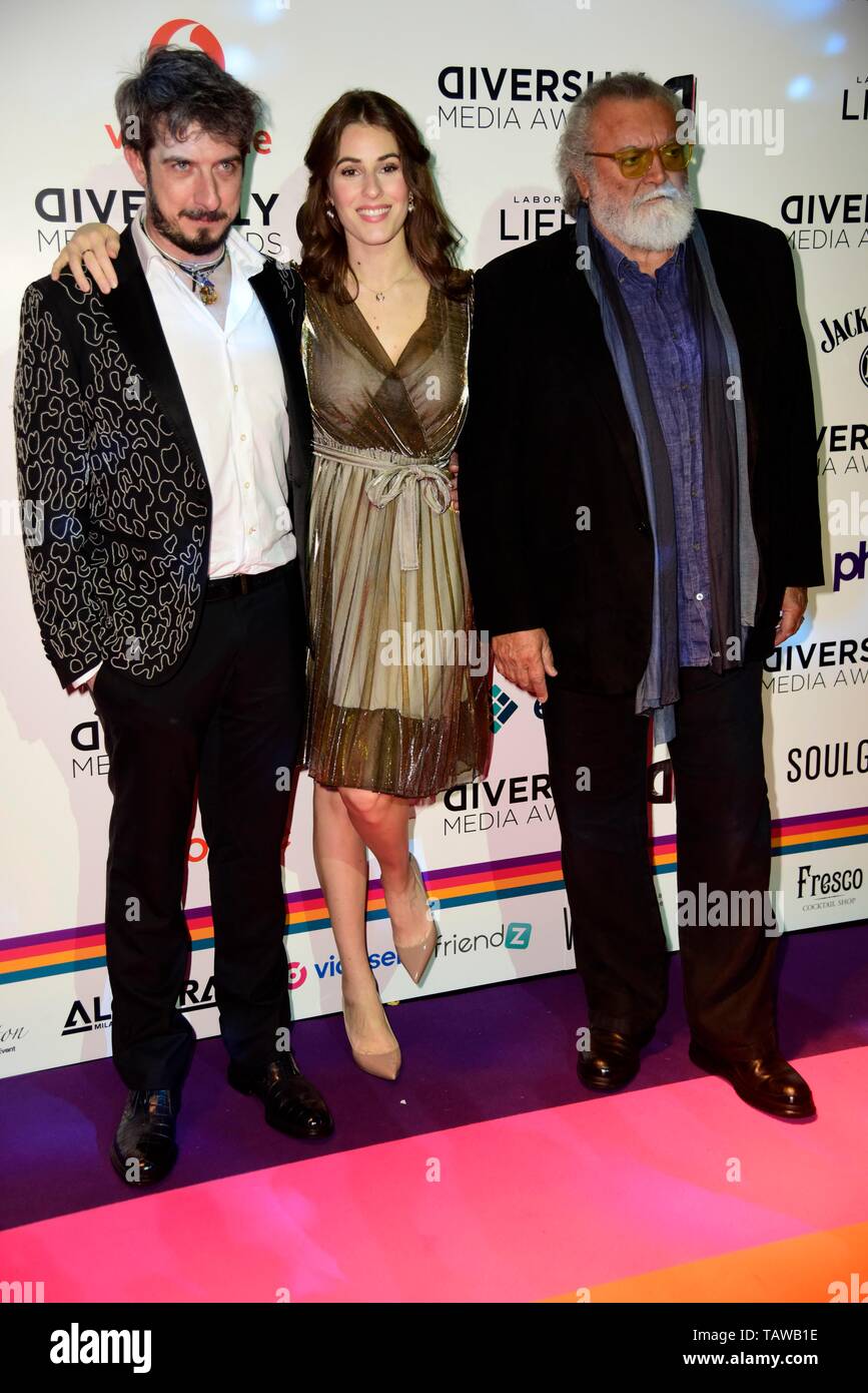 Milan, Italy. 29th May, 2019. Diversity Media Awards 2019 In the ...