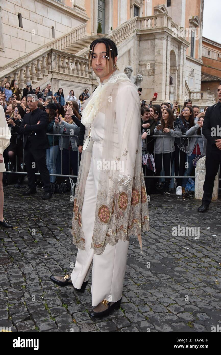 Rome, Piazza Del Campidoglio Event Gucci Parade at the Capitoline ...