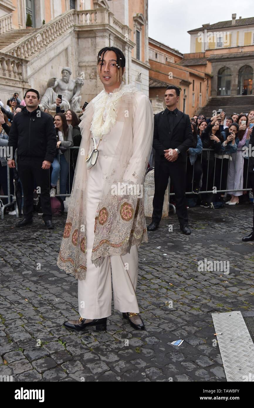 Rome, Piazza Del Campidoglio Event Gucci Parade at the Capitoline ...