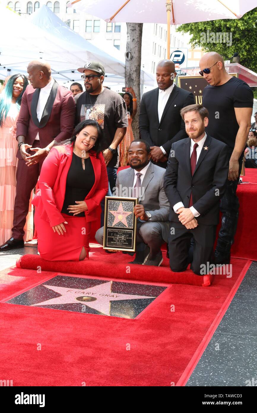 Los Angeles, CA, USA. 28th May, 2019. Tyrese Gibson, Ice Cube, Jamie ...