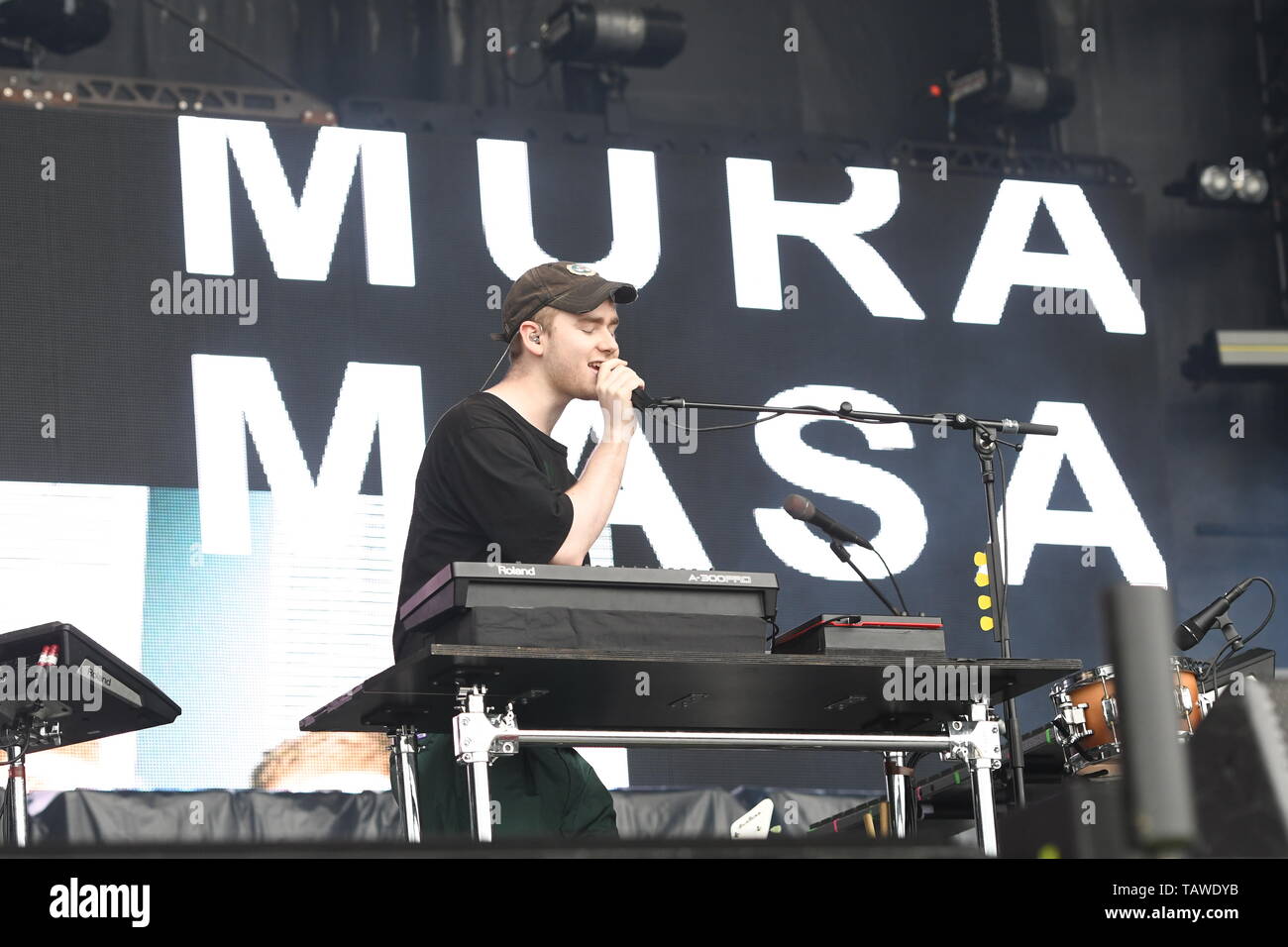 Singer and musician Alex Crossan, also known by the stage name Mura ...