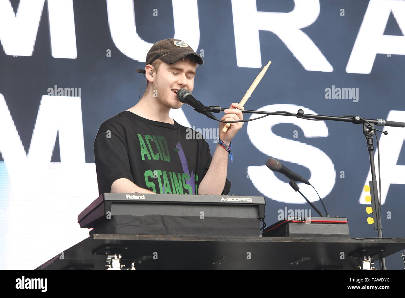 Singer and musician Alex Crossan, also known by the stage name Mura ...