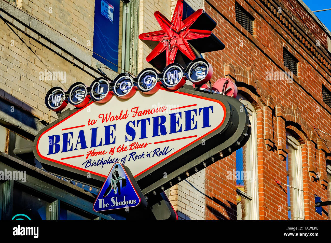 Welcome to beale street hi-res stock photography and images - Alamy