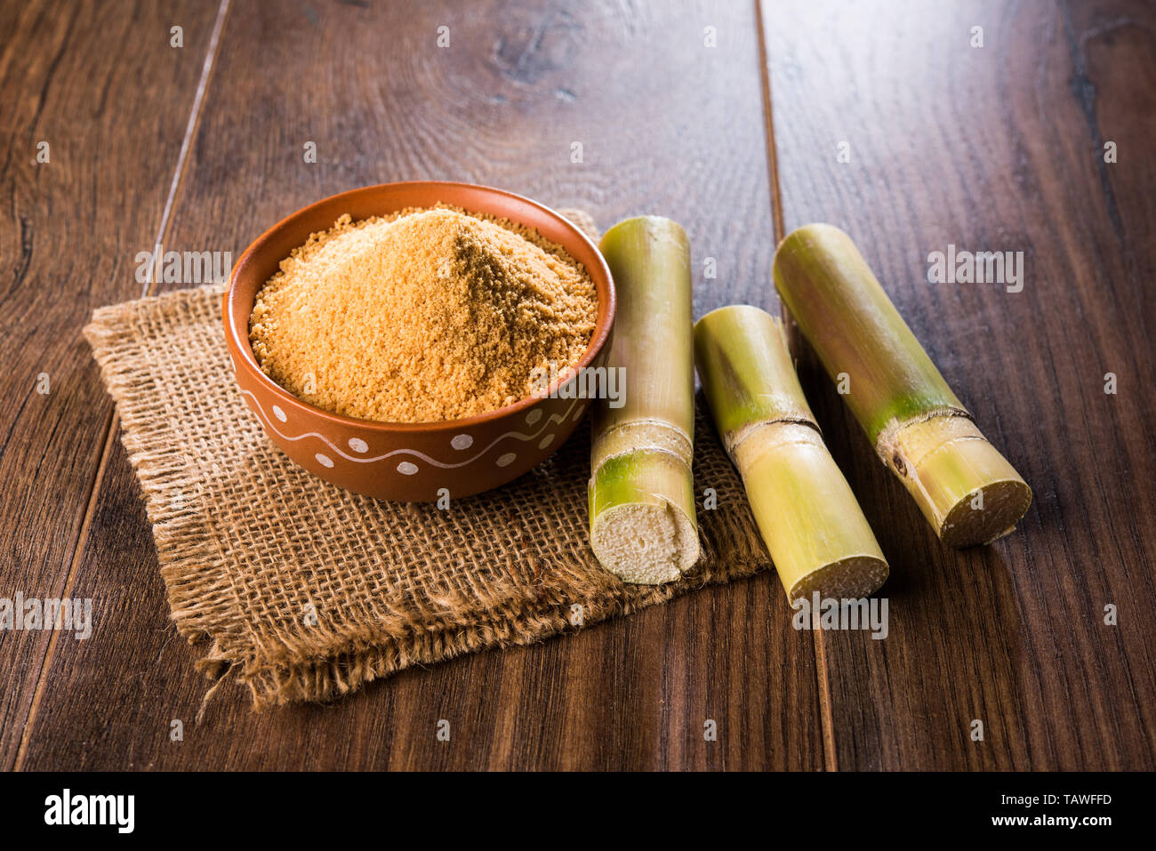 Organic Gur or Jggery Powder is unrefined sugar obtained from ...