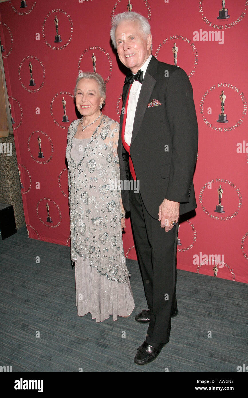 New York, USA. 24 February, 2008. Actress, Marge Champion, and, William ...