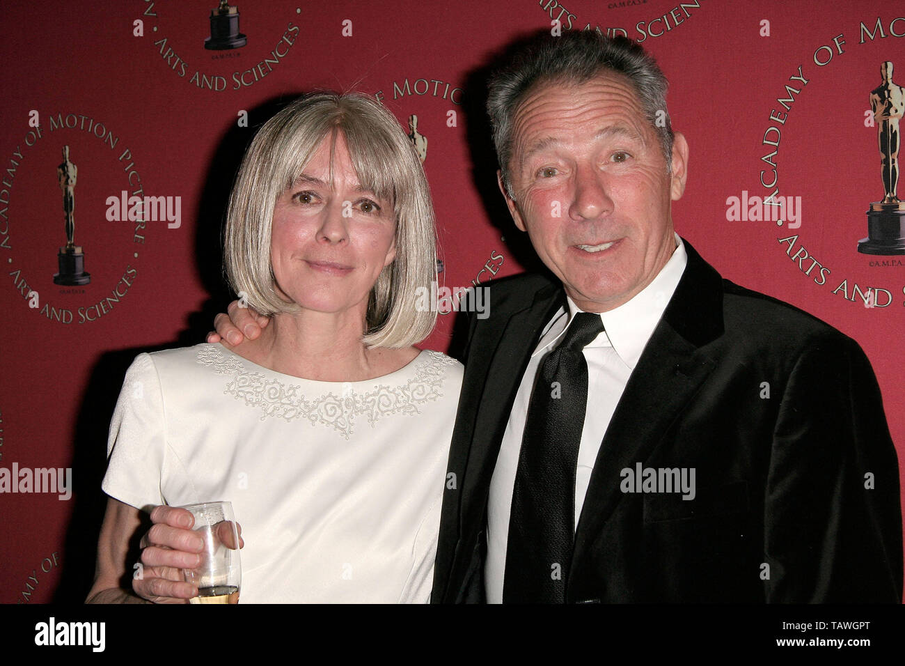 New York, USA. 24 February, 2008. Playright, Israel Horovitz, (R), and ...