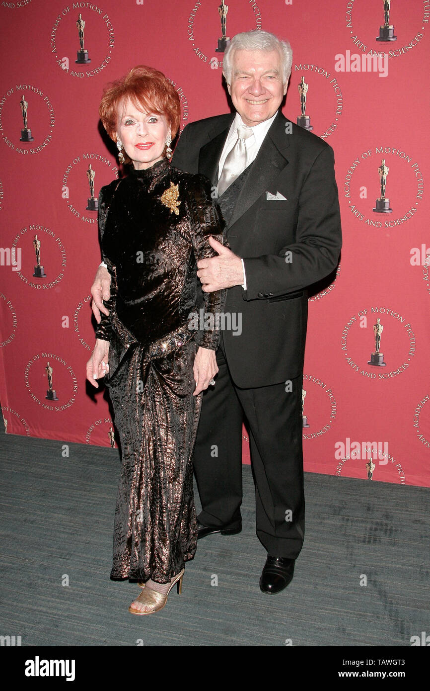 New York, USA. 24 February, 2008. Barbara Meister, and, Richard Barclay ...