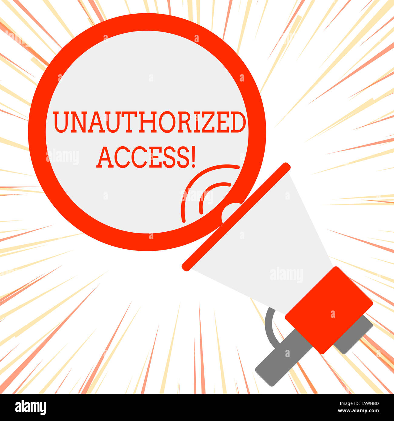 Handwriting Text Unauthorized Access Conceptual Photo Use Of A Computer Or Network Without 7135