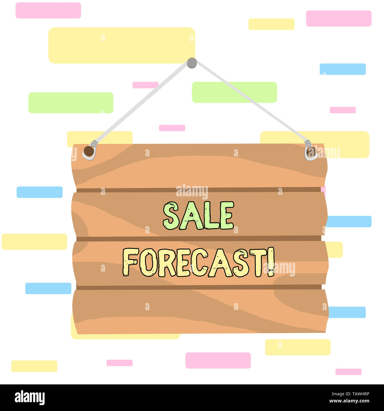 Writing note showing Sale Forecast. Business concept for the process of ...
