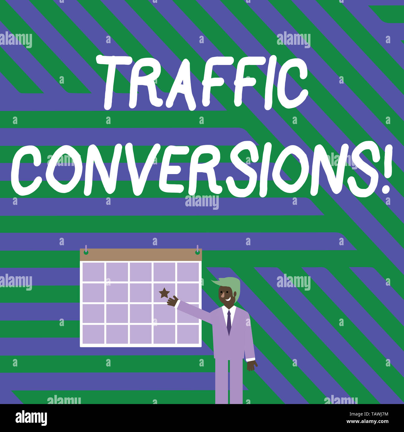 Handwriting Text Writing Traffic Conversions Conceptual Photo Visitor