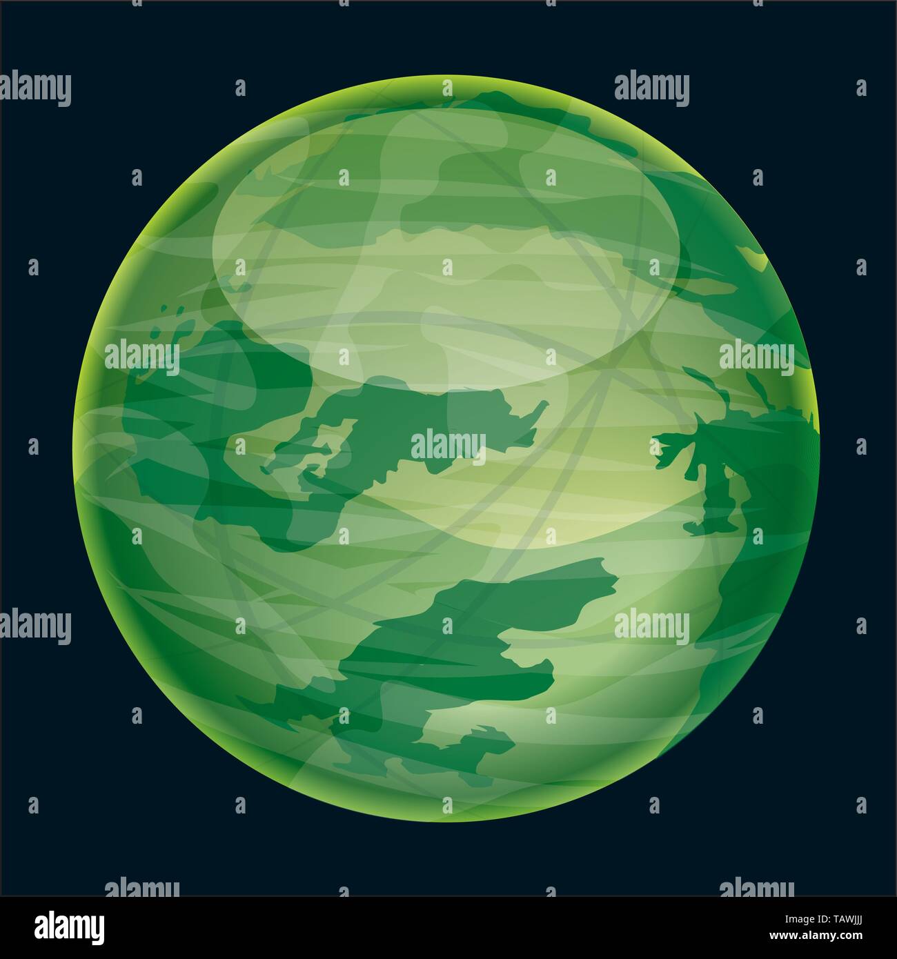 Planet green hi-res stock photography and images - Alamy