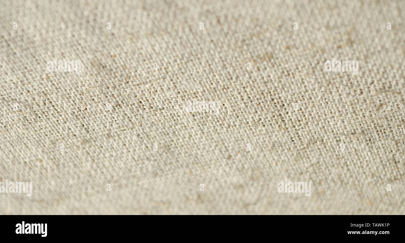 Texture of the vintage homespun linen textile Stock Photo - Alamy