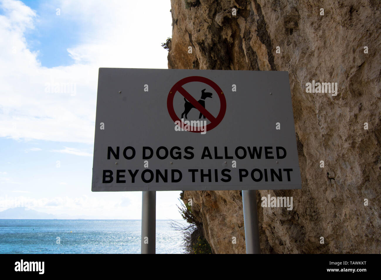 Aerial dog sign hi-res stock photography and images - Alamy