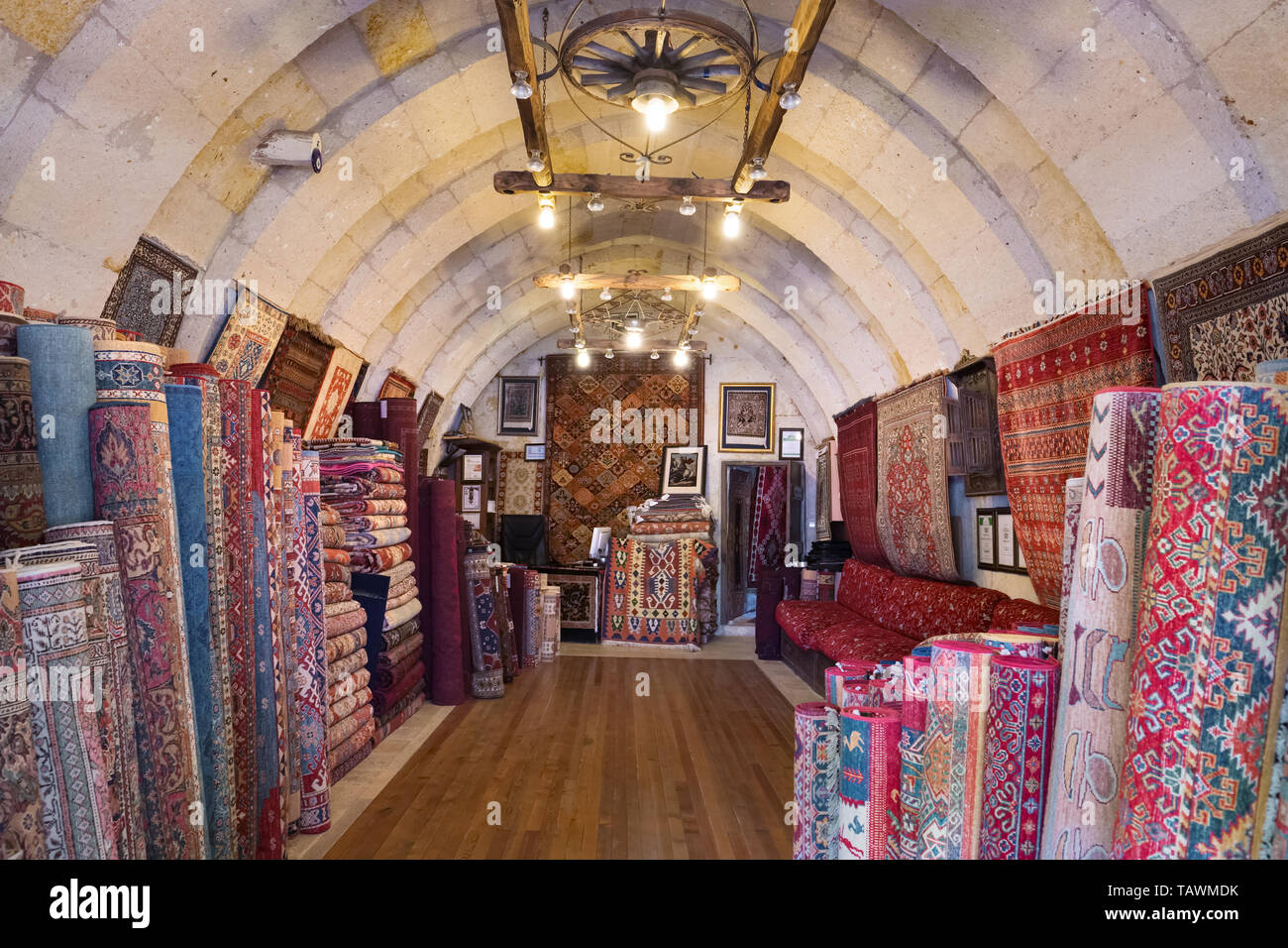 Old traditional turkish carpet hi-res stock photography and images - Alamy