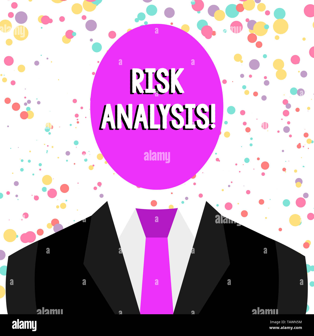 Word writing text Risk Analysis. Business photo showcasing review of ...