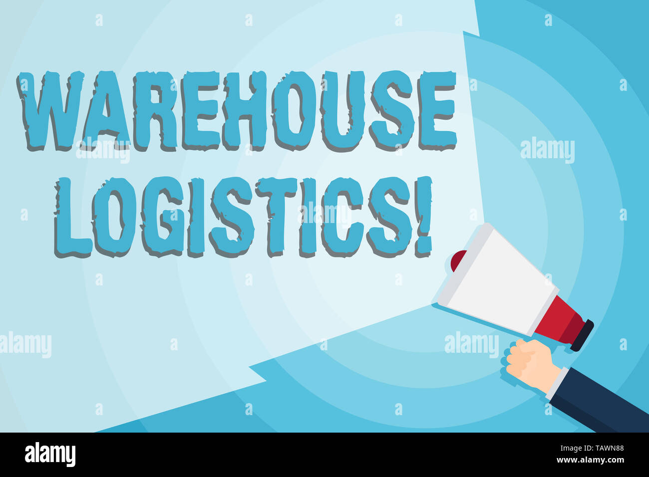 Word writing text Warehouse Logistics. Business photo showcasing flow ...