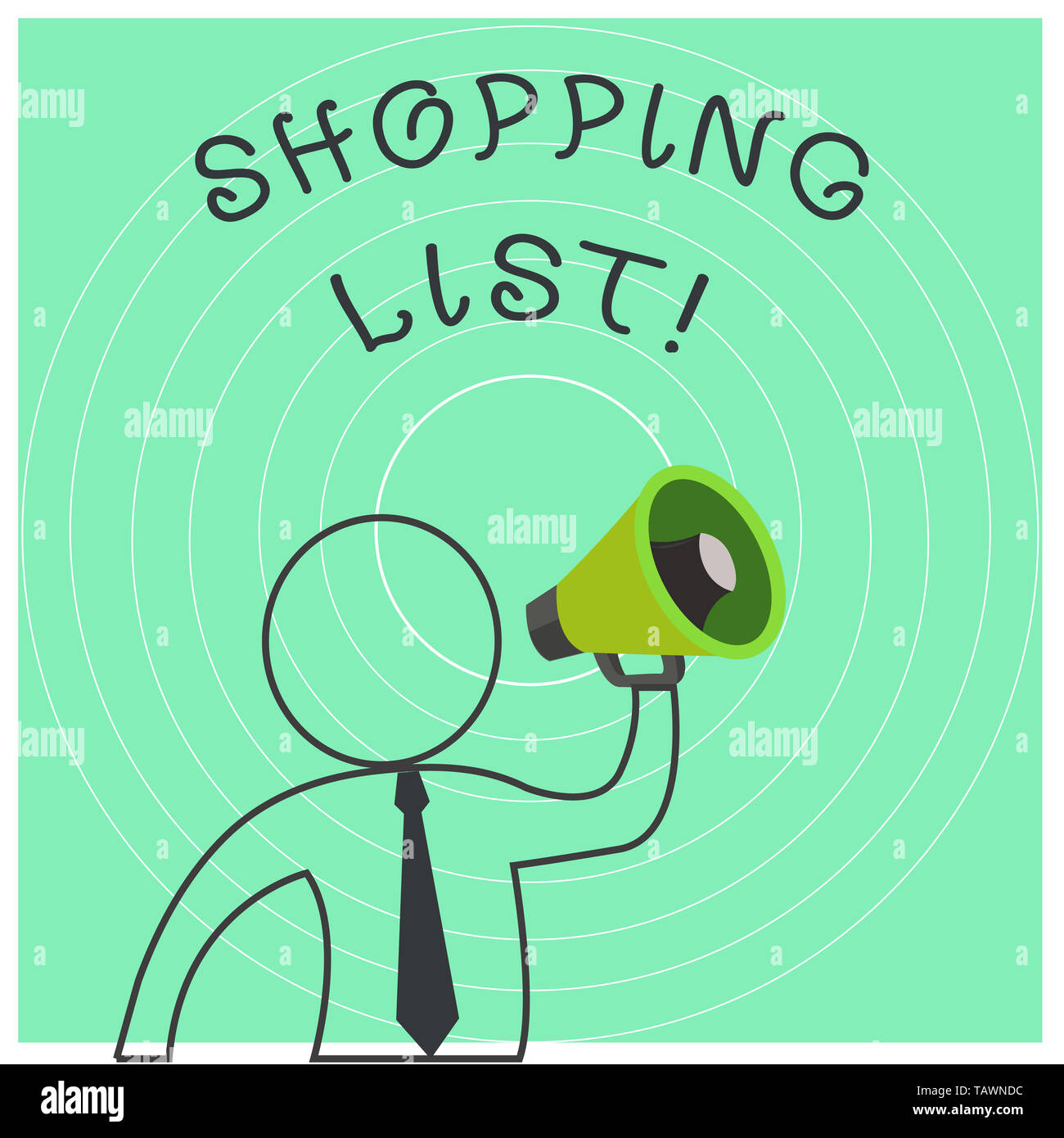 Conceptual hand writing showing Shopping List. Concept meaning a list ...