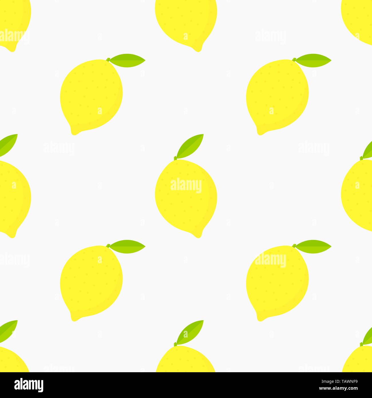 Lemons seamless pattern. Vector illustration Stock Vector Image & Art - Alamy