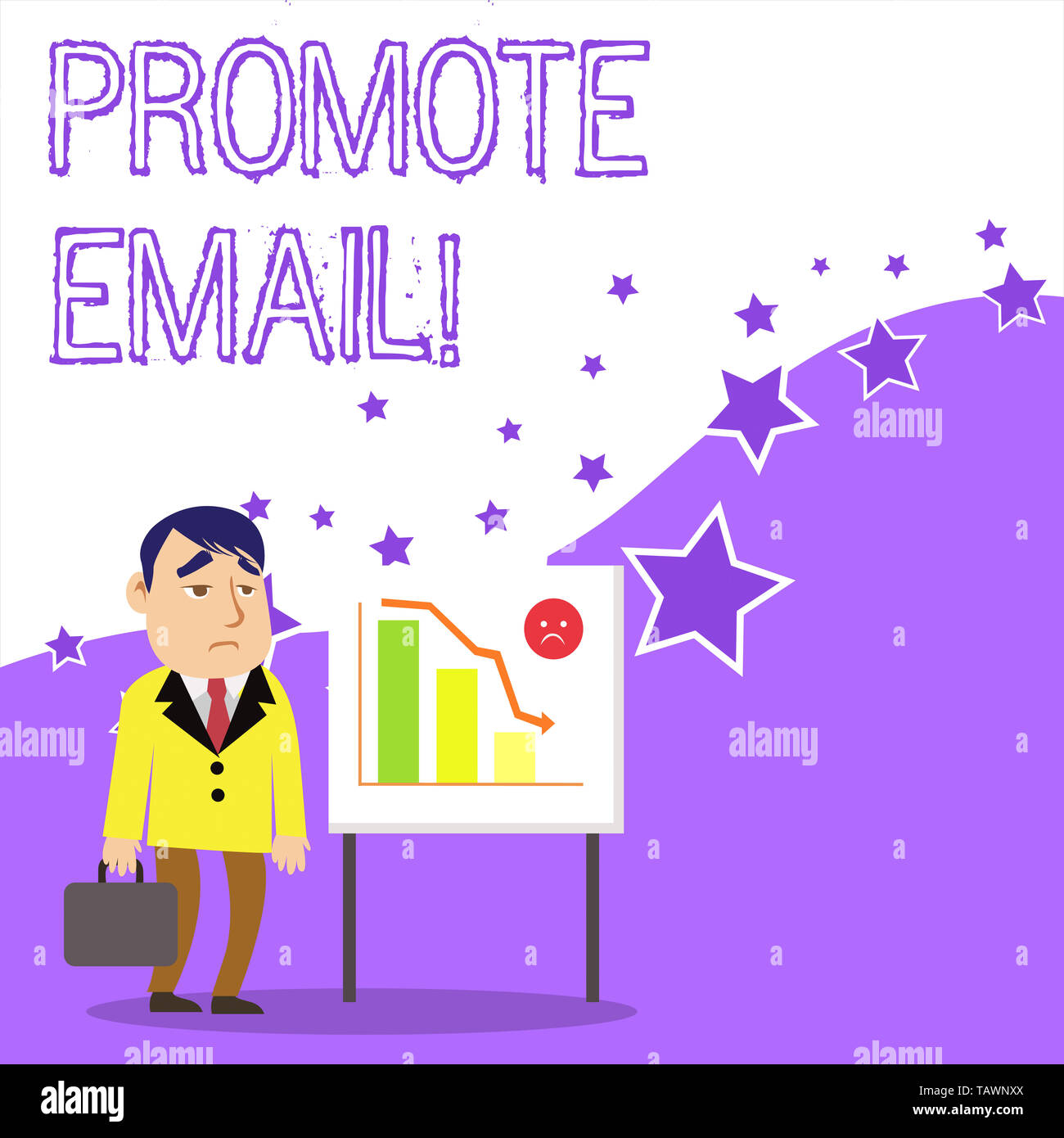 Text sign showing Promote Email. Business photo showcasing sending a ...