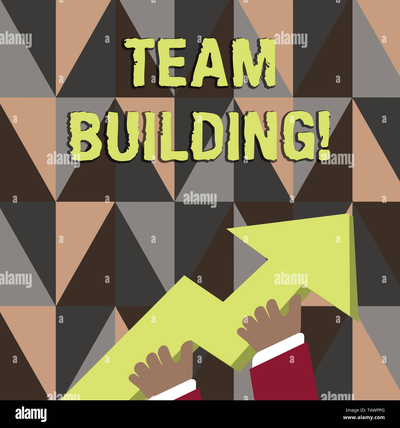 Word writing text Team Building. Business photo showcasing activities ...