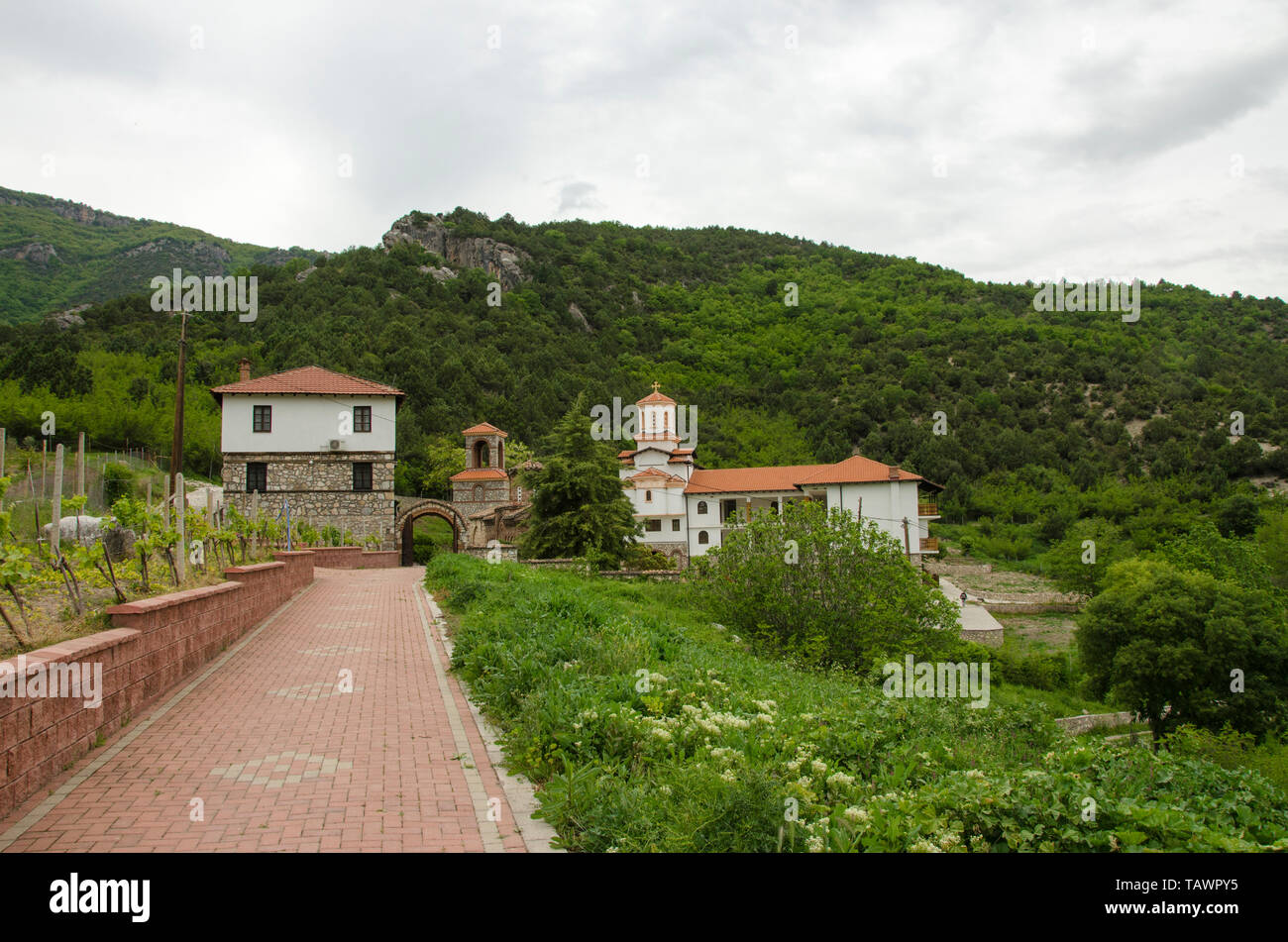 Macedonia - Tikvesh Region - Polog Monastery - St. George Stock Photo ...