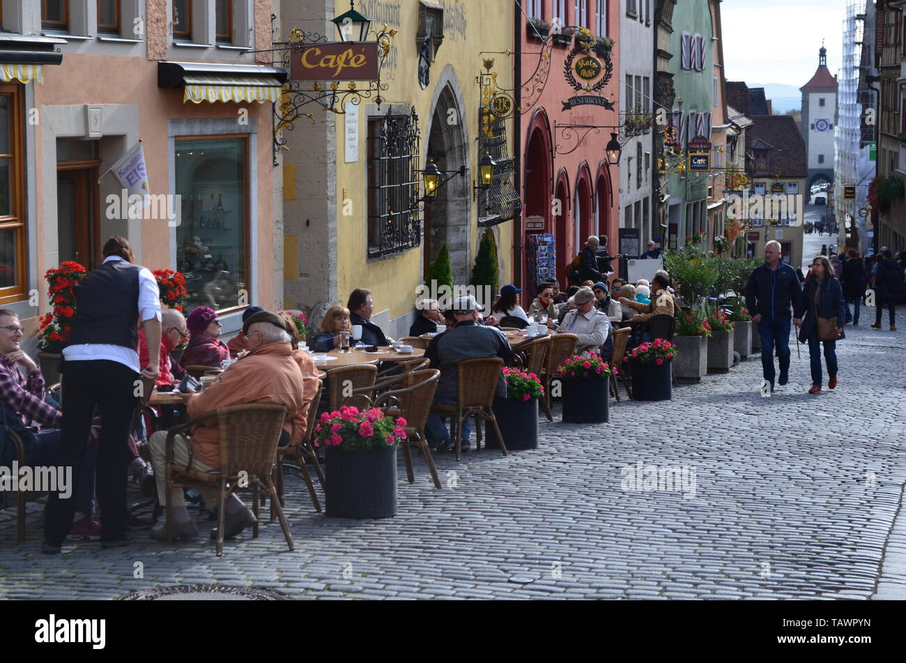 Cafe rothenburg hi-res stock photography and images - Alamy