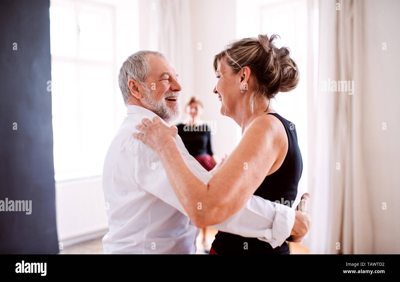 Old People Dancing Community Centre High Resolution Stock Photography ...