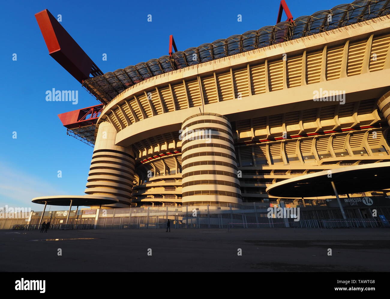 Stadio Giuseppe Meazza commonly known as San Siro, is a football ...