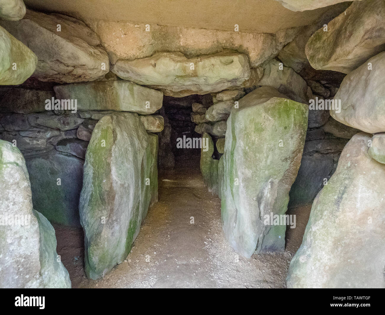 West Kennet Long Barrow is a Neolithic tomb or barrow, situated on a ...