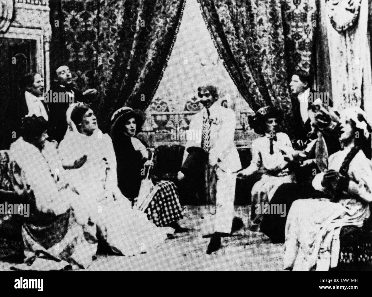 andre deed, foolshead, cretinetti e le donne, 1909 Stock Photo - Alamy