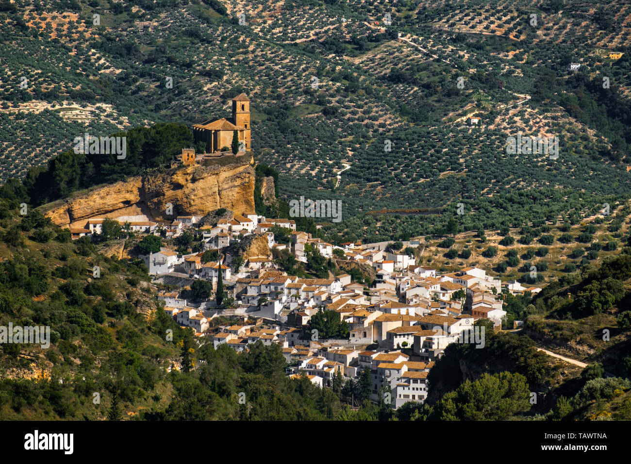 Andalusia spain montefrio hill town hi-res stock photography and images ...