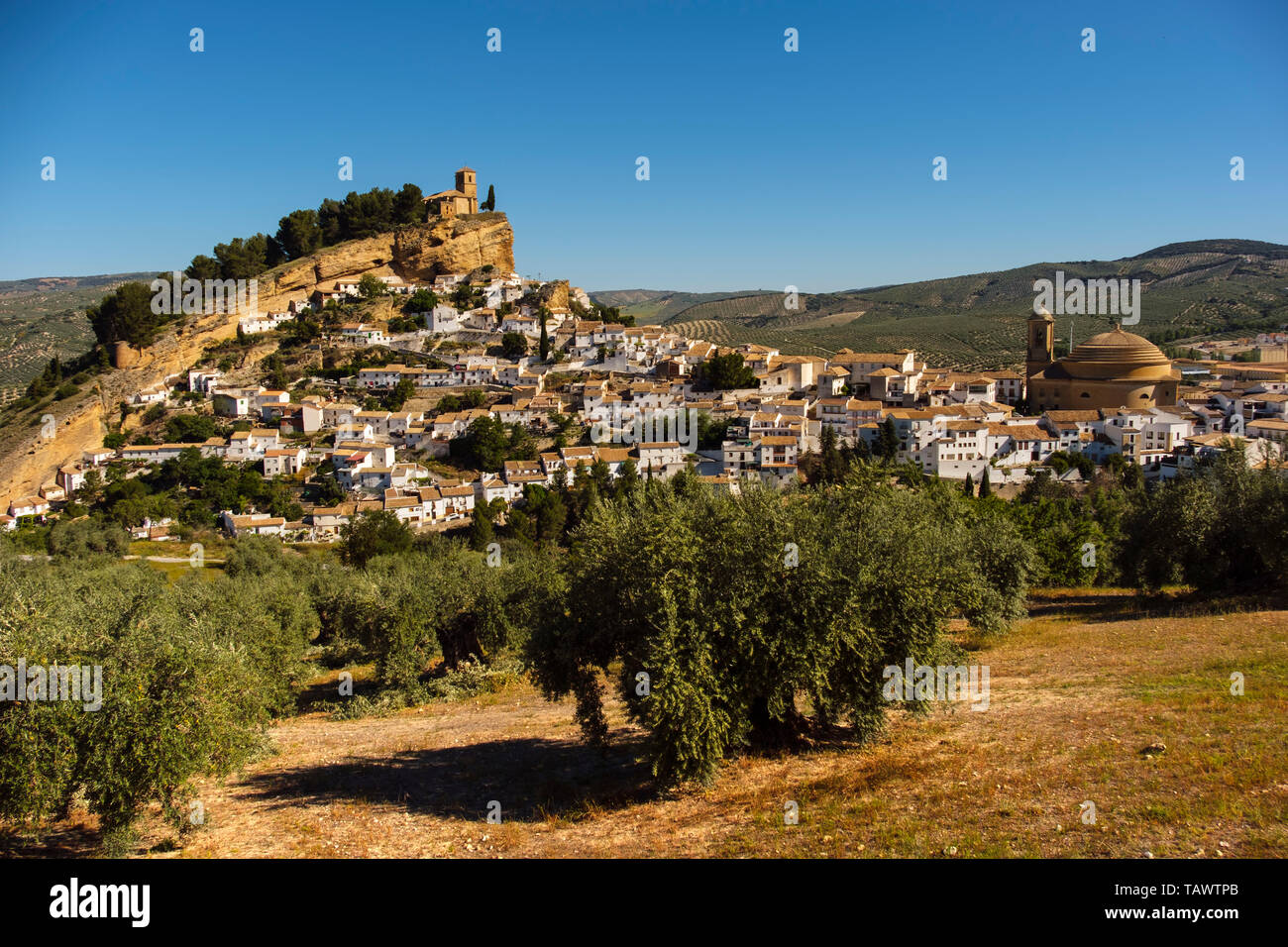 Andalusia spain montefrio hill town hi-res stock photography and images ...