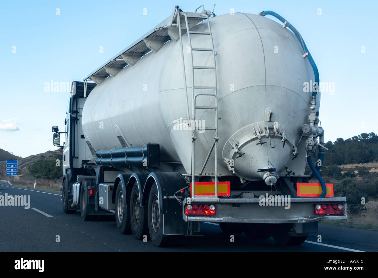 Truck transportation transporting goods hi-res stock photography and ...