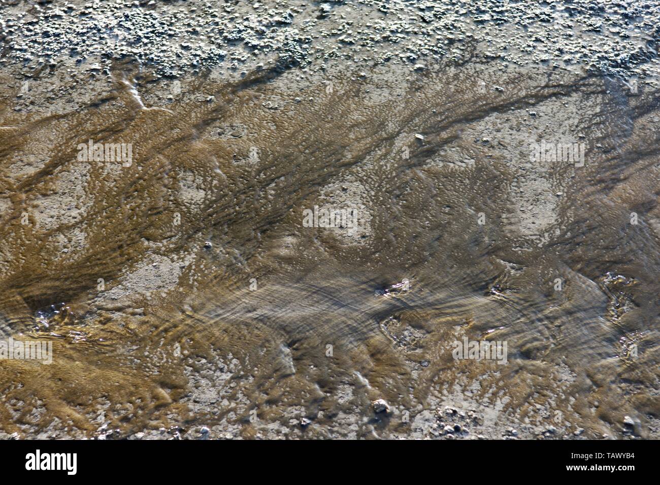 Volcanic stream bottom Stock Photo - Alamy