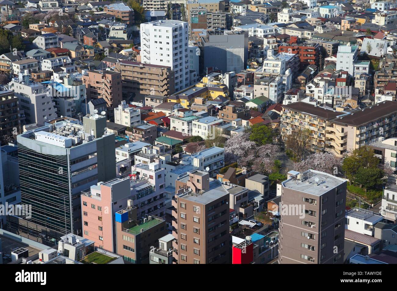 Bunkyo ward in Tokyo, Japan. City architecture Stock Photo - Alamy