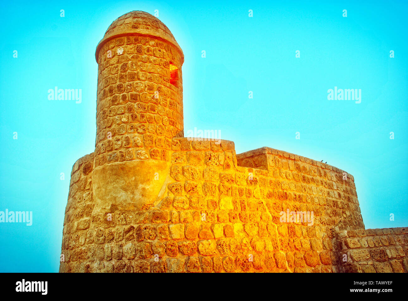 Bahrain National Castle Stock Photo - Alamy