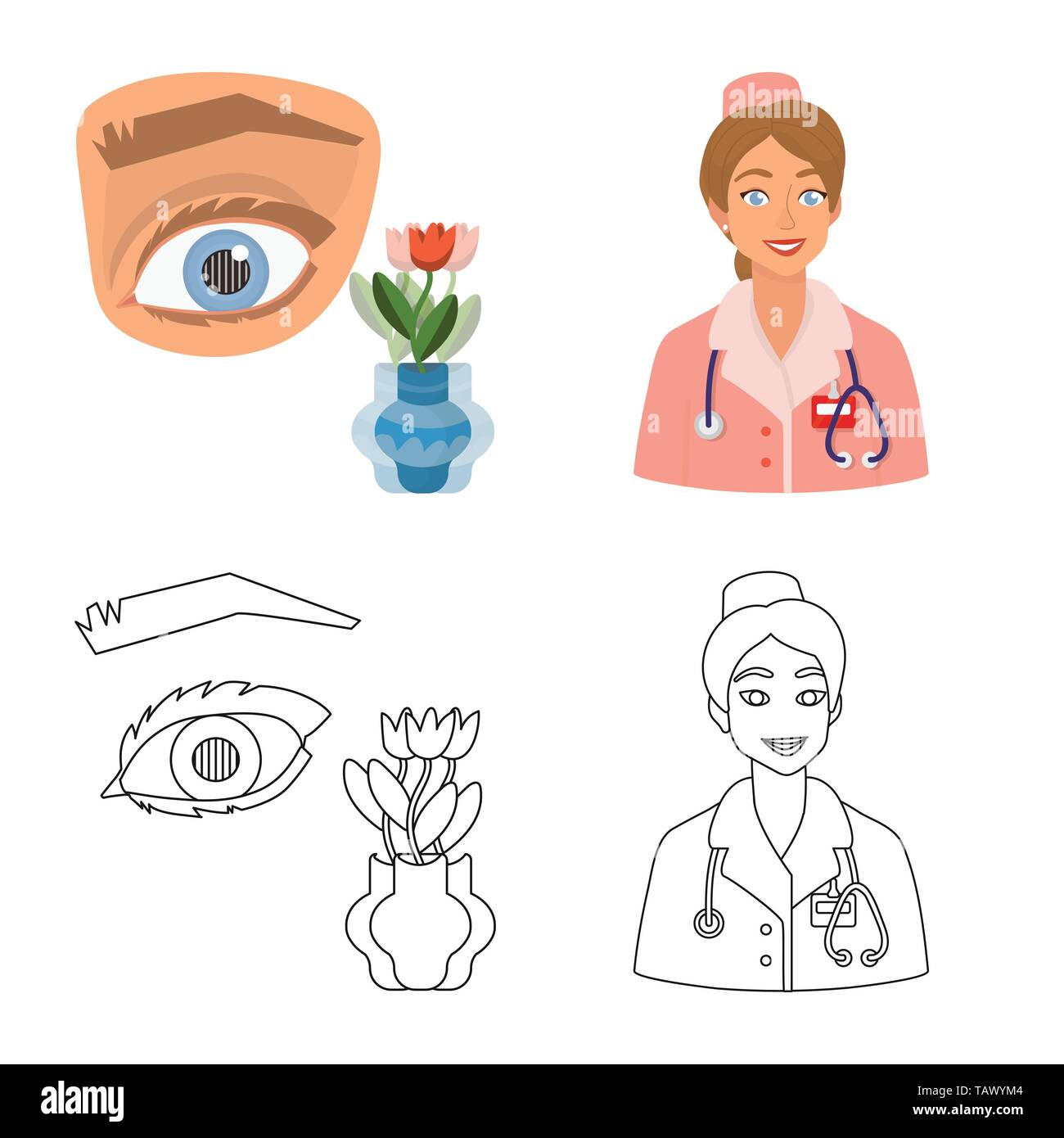eye,nurse,poor,doctor,eyesight,stethoscope,blindness,assistant,cornea ...