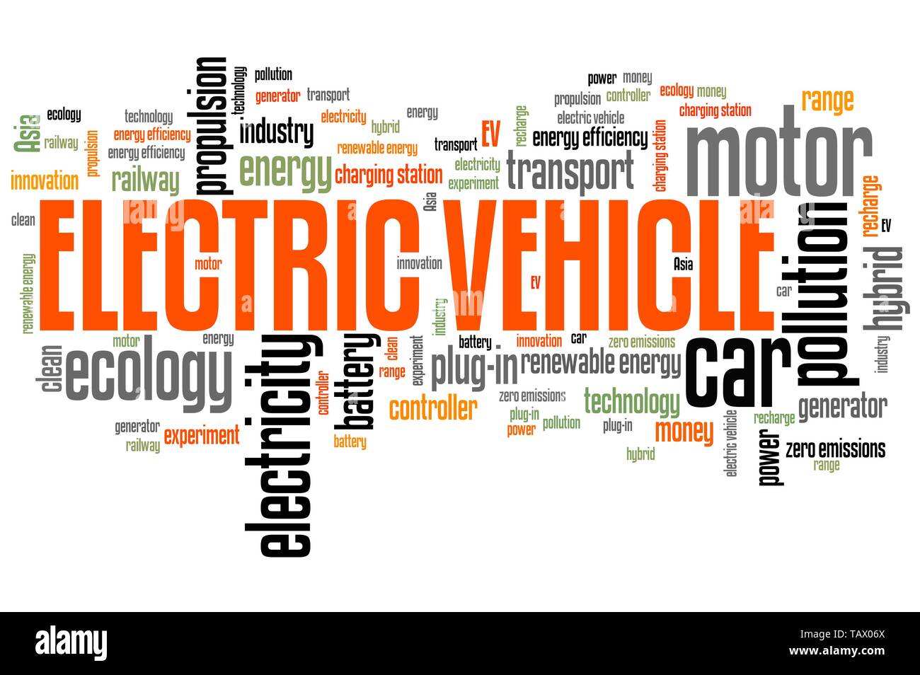 Electric vehicle - transportation issues and concepts tag cloud ...