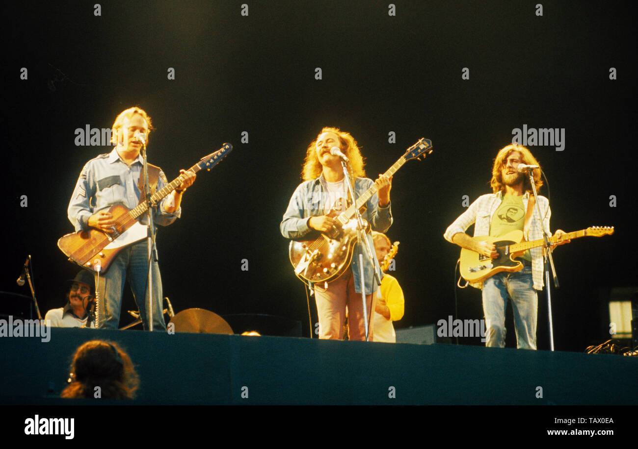 Saturday 14th September 1974, Wembley stadium, Crosby, Stills, Nash and ...