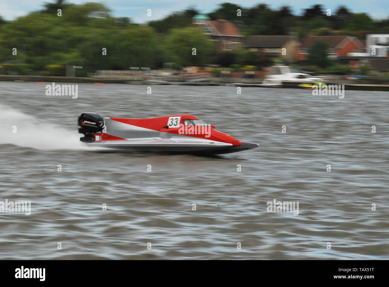 Powerboat Racing - Oulton Broad - Formula Grand Prix Stock Photo - Alamy