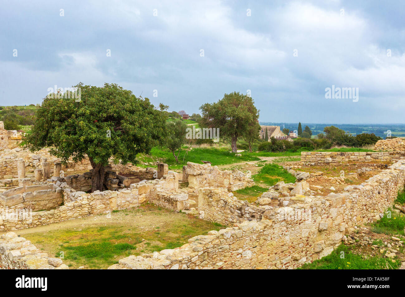 Ancient ruins. Cyprus Stock Photo - Alamy